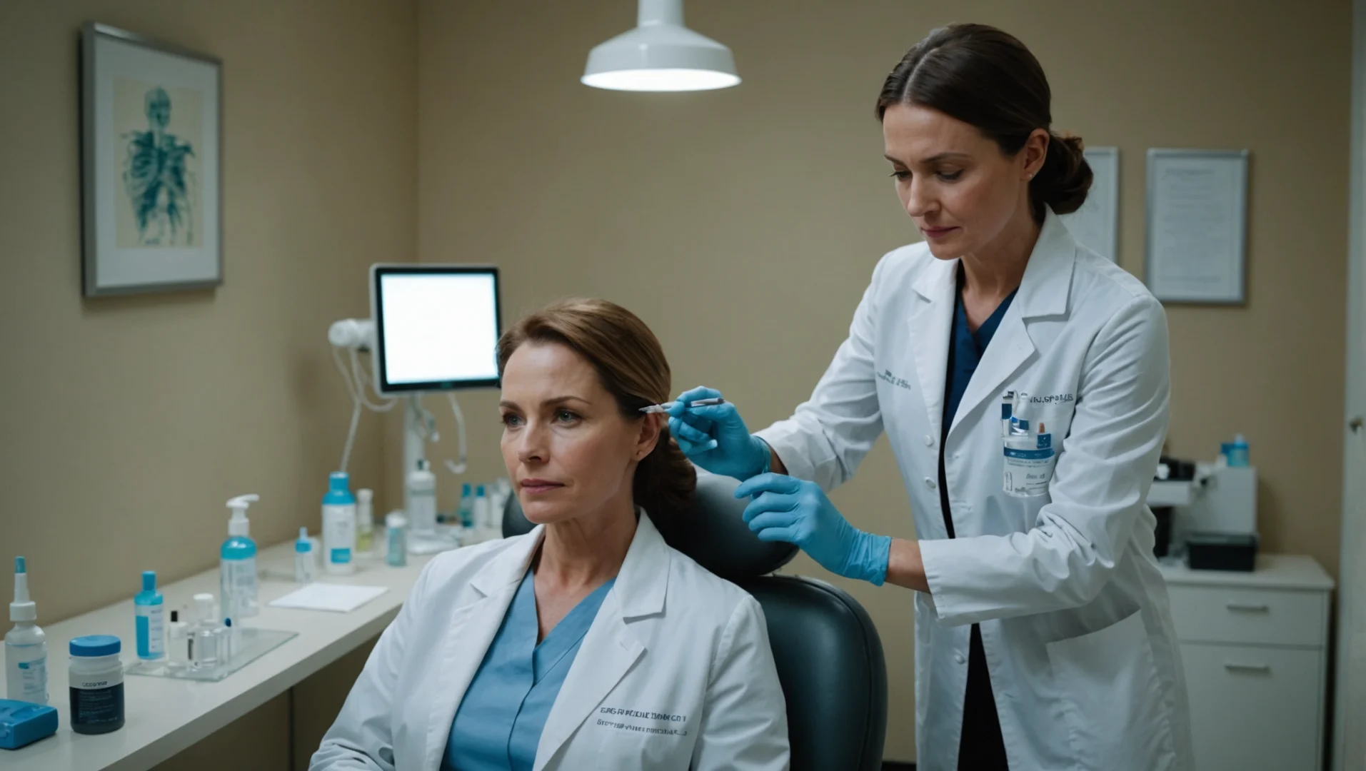 Préparer sa peau pour une injection d'acide hyaluronique